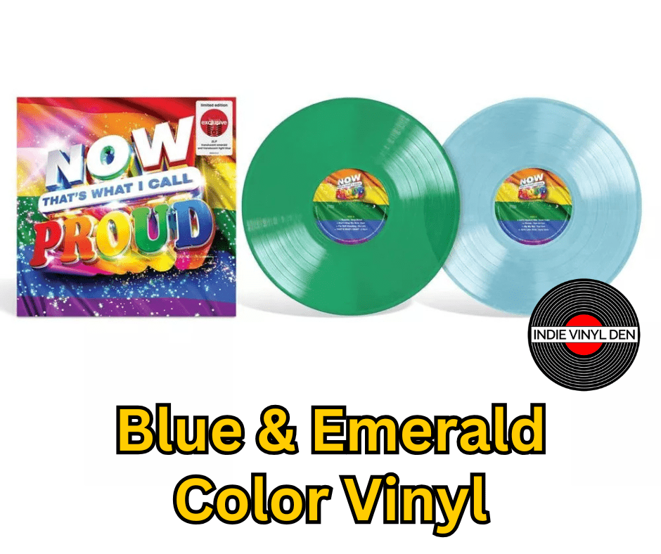 ¡Eso sí que es música! Orgulloso - Disco de vinilo color azul y esmera – Indie Vinyl Den