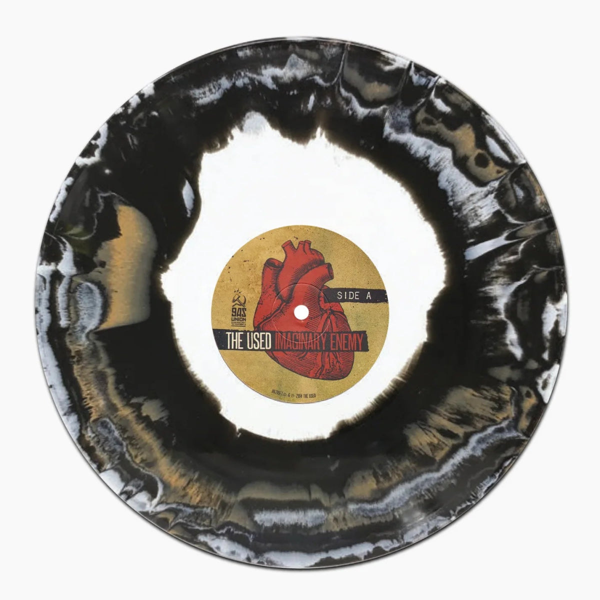 Used - Imaginary Enemy - Orange/Black/White Swirl Color Vinyl Record – Indie Vinyl Den