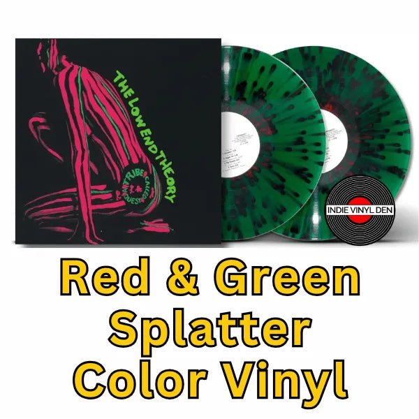 A Tribe Called Quest - The Low End Theory - Green & Red Splatter Color ...