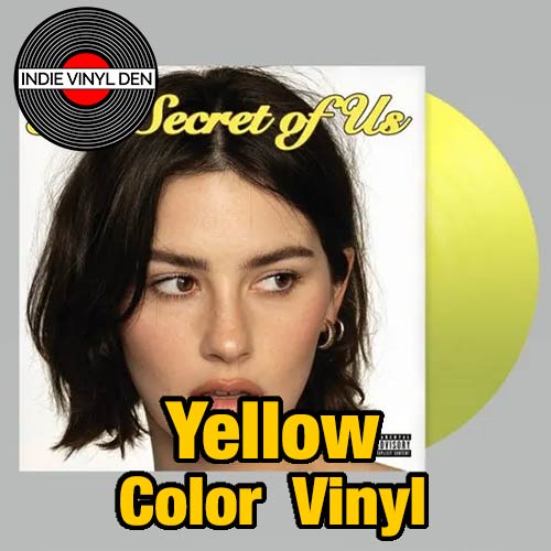 Gracie Abrams - The Secret of Us - Disco de vinilo de color amarillo – Indie Vinyl Den