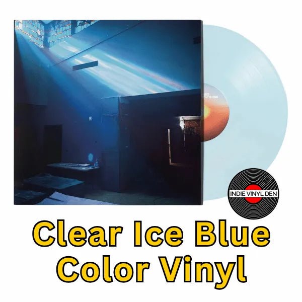 John Maus Later Than You Think Clear Ice Blue Vinyl – Indie Vinyl Den