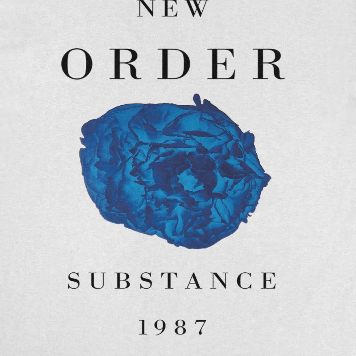 New Order Substance Peony T-Shirt – Indie Vinyl Den