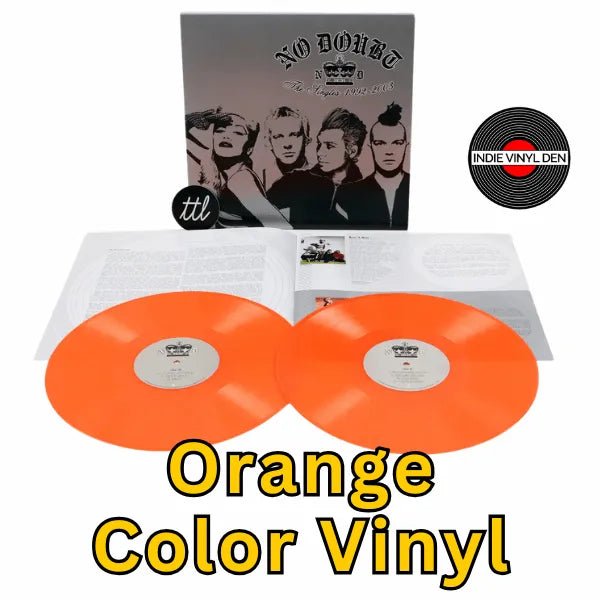 No Doubt - The Singles 1992-2003 - 2LP Orange Color Vinyl Record ...