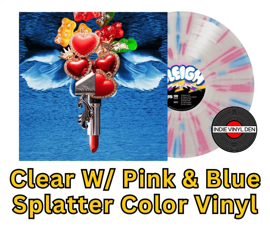 Sleigh Bells - Bunky Becky Birthday Boy - Clear W/ Pink & Blue Splatte ...