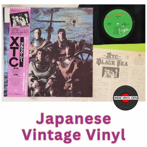 XTC - Black Sea - Japanese Vintage Vinyl – Indie Vinyl Den