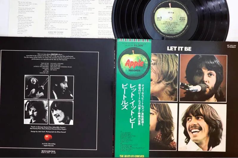 Beatles - Let It Be - Japanese Vintage Vinyl – Indie Vinyl Den