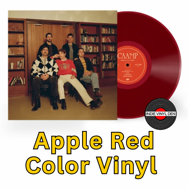 Caamp - Copper Changes - Apple Red Color Vinyl Record – Indie Vinyl Den