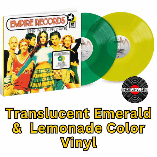 Empire Records Soundtrack - 2LP Translucent Emerald & Lemonade Color V ...