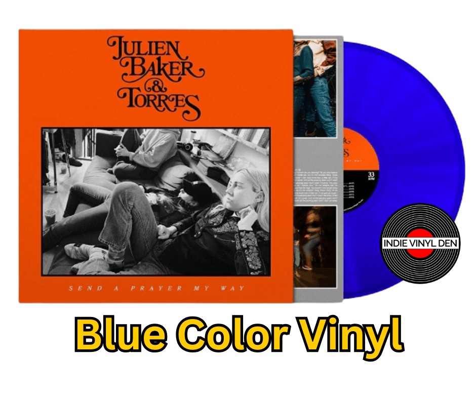 Julien Baker & TORRES - Send A Prayer My Way - Blue Color Vinyl Record ...