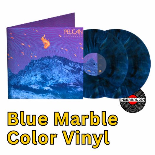 Pelican - Flickering Resonance - Blue Marble Color Vinyl Record – Indie ...