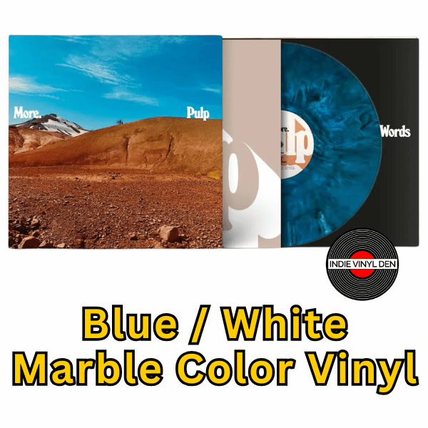 Pulp - More - "Blue Sky Thinking" Marble Color Vinyl Record – Indie ...