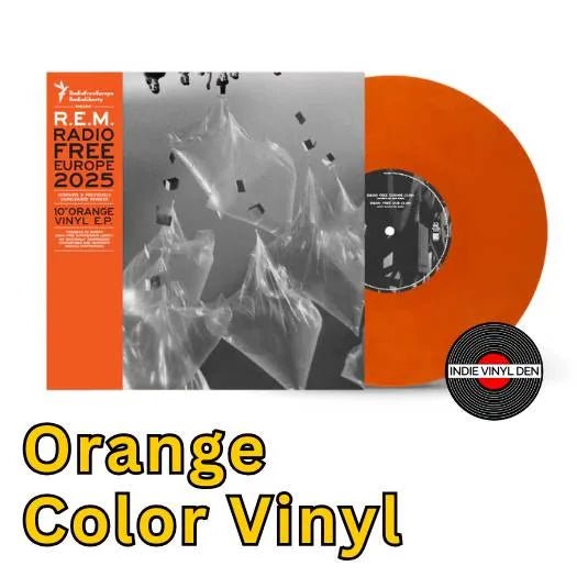 R.E.M. - Radio Free Europe (Limited Edition) - Orange Color 10" Vinyl ...