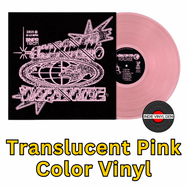 Snõõper - Worldwide - Translucent Pink Vinyl Record – Indie Vinyl Den