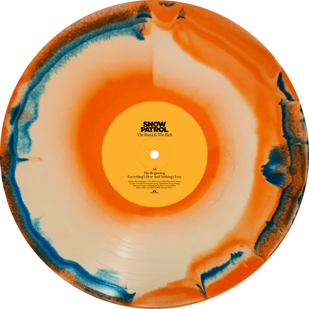 Snow Patrol - The Forest is the Path - Tri-color-in-color Vinyl Record ...