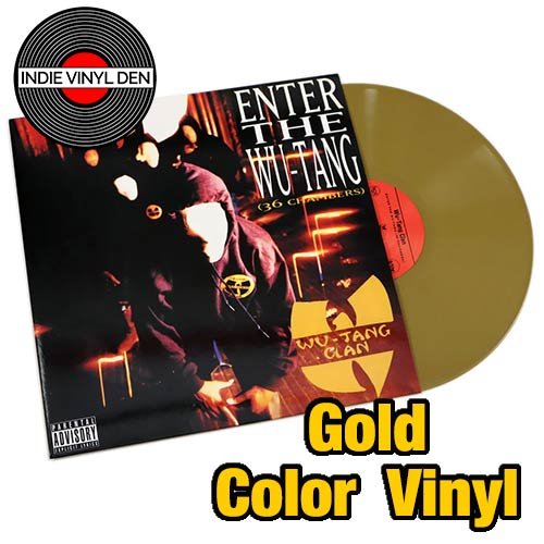 Wu-Tang Clan – Enter The Wu-Tang - Gold Color Vinyl Record – Indie ...